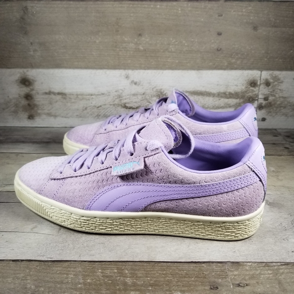 Puma | Shoes | Purple Puma Suede Classic Perforation | Poshmark